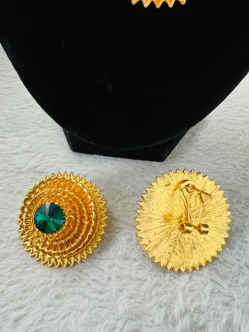 Gold Plated Jewelry Set - Ethiopian/eritrean for Holiday/wedding/mels ...