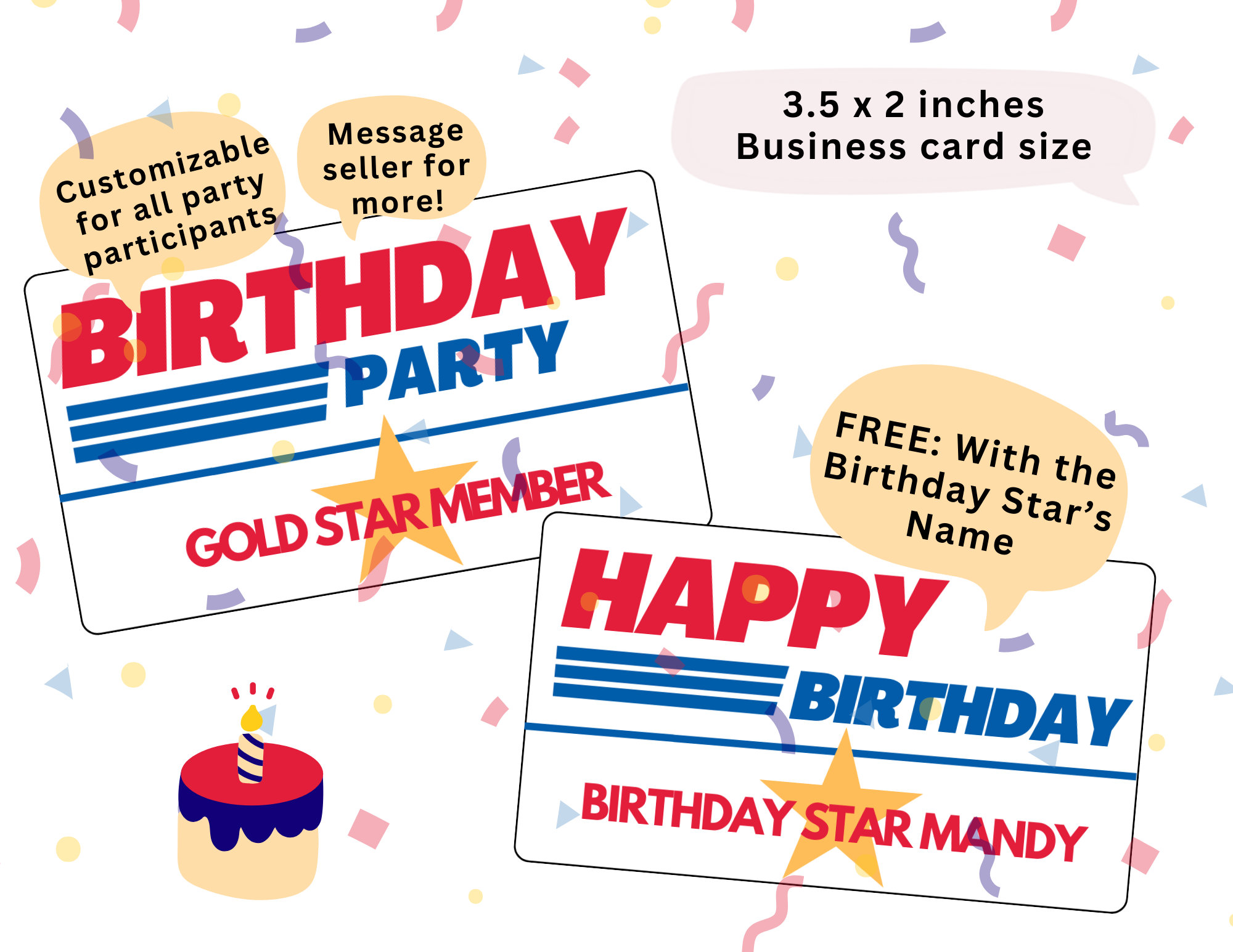 Costco Party Sign - Customized Costo-themed Sign With a Costco Free ...