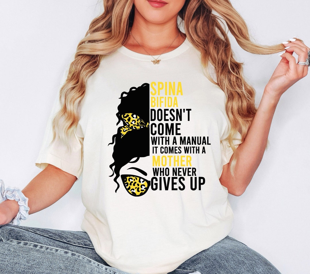 Spina Bifida Awareness Shirt Spina Bifida Awareness T-shirt Spina ...