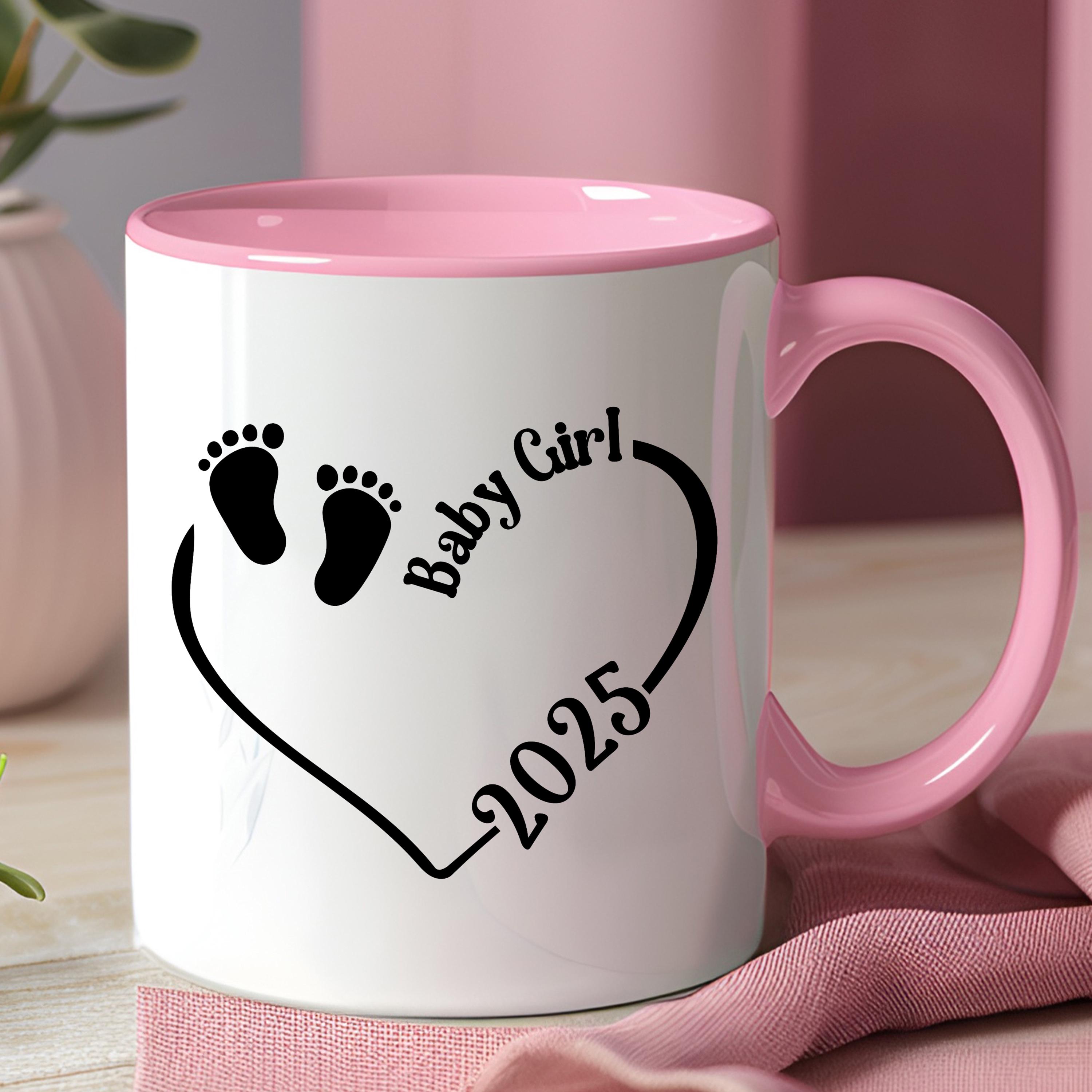 Pregnancy Announcement Mug Baby Reveal Gift Customizable New Parents ...
