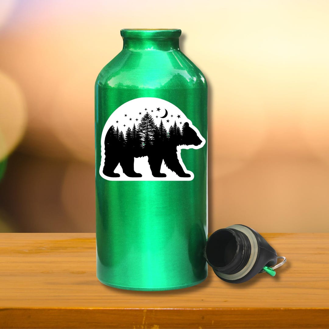 Bear Mountain Decal Bear Vinyl Decal Black Bear Decal Sticker Bear ...