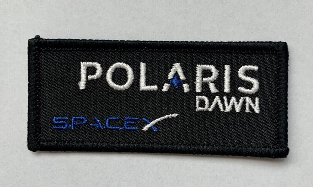 Original Spacex Polaris Dawn Badge Mission Patch 2 Nasa - Etsy