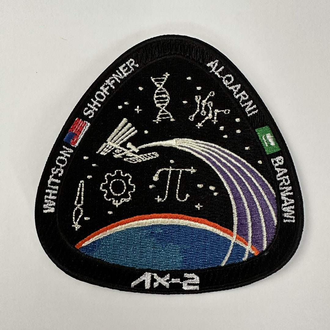 Original Spacex Ax 2 Dragon Mission Patch Nasa Falcon 9 Iss - Etsy