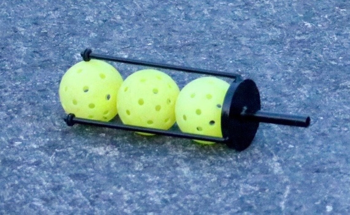 Pickleball Rack Rotator Next up Pickle-caddie Dream-co Paddle and Ball ...