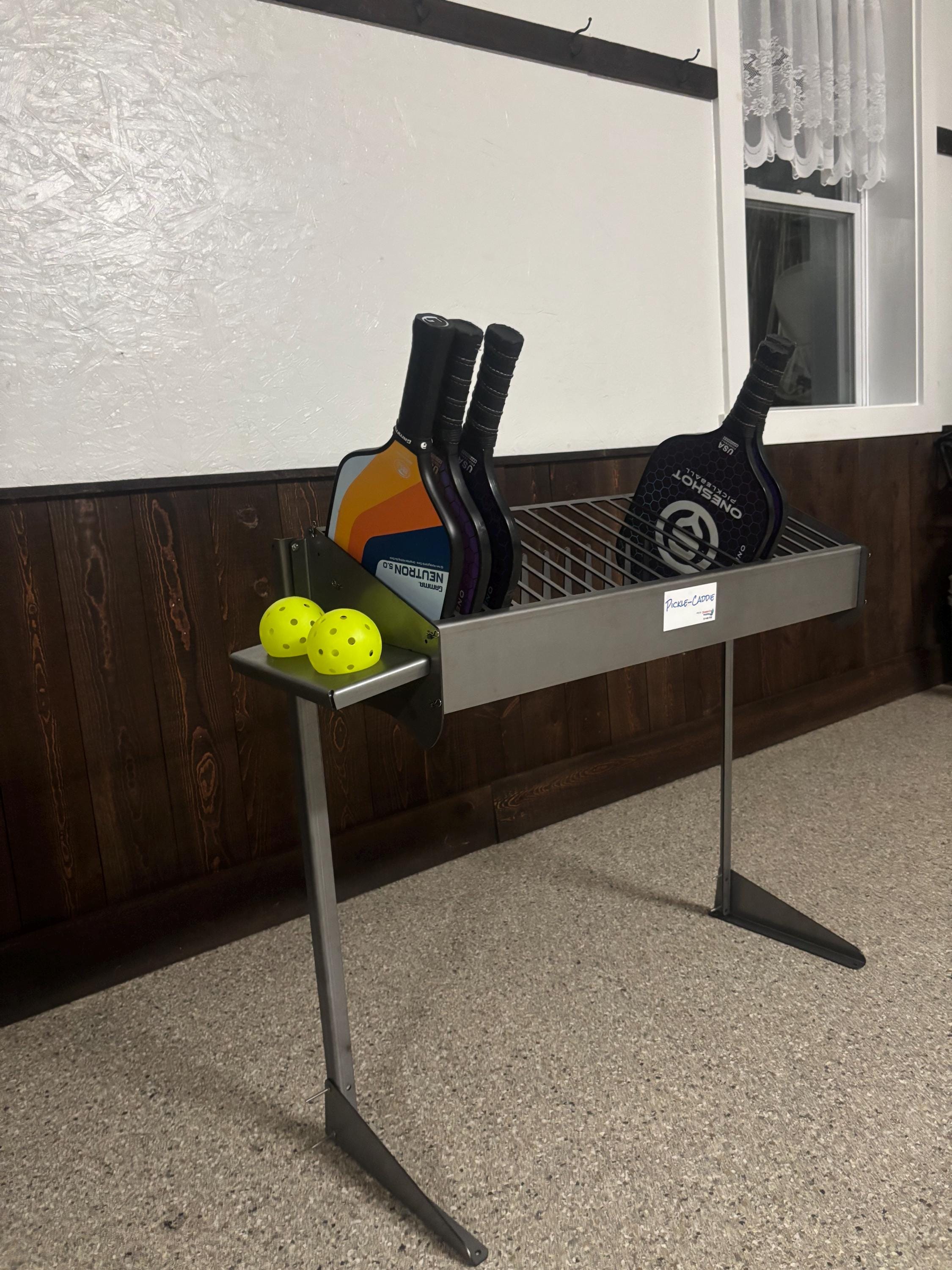 Pickleball Rack Rotator Next up Pickle-caddie Dream-co Paddle and Ball ...