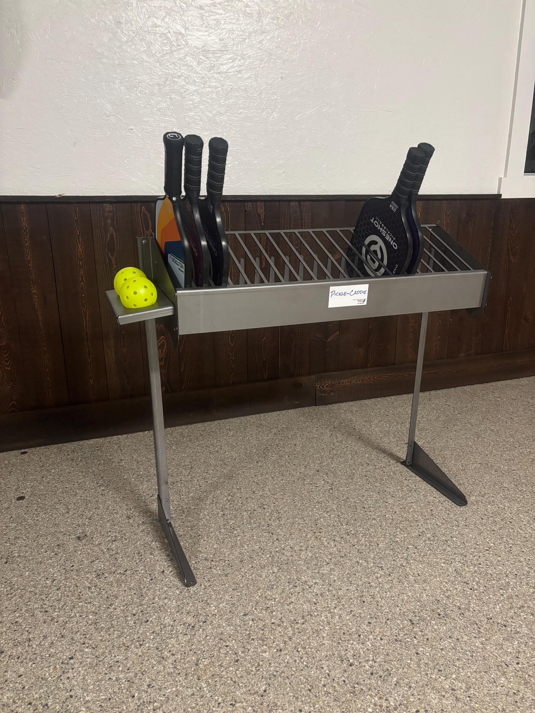 Pickleball Rack Rotator Next up Pickle-caddie Dream-co Paddle and Ball ...
