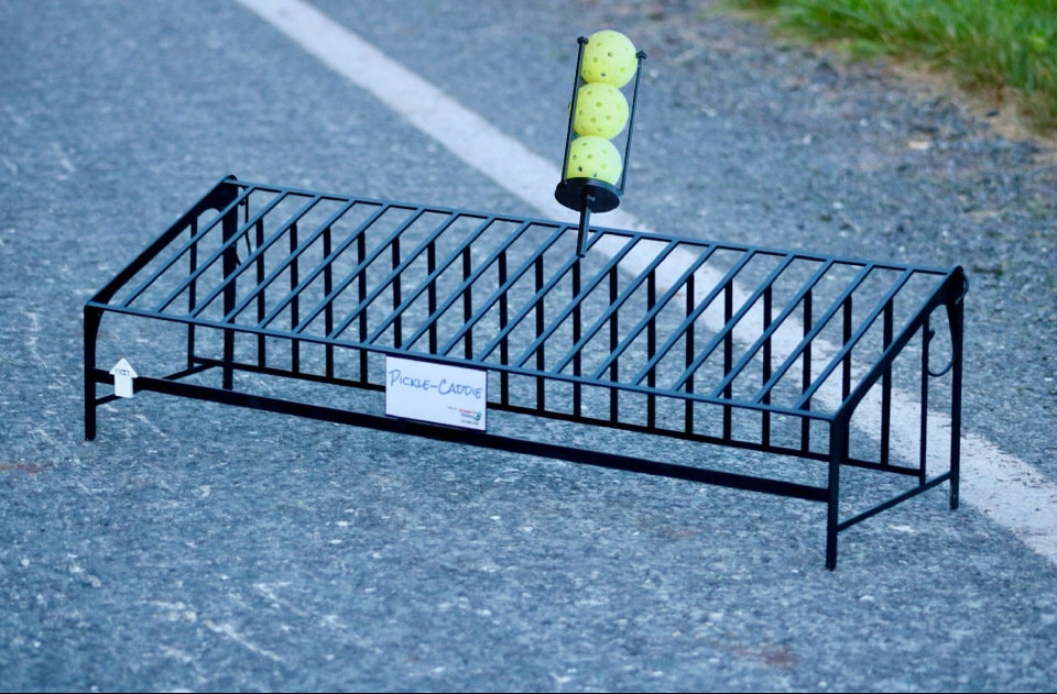 Pickleball Rack Rotator Next up Pickle-caddie Dream-co Paddle and Ball ...