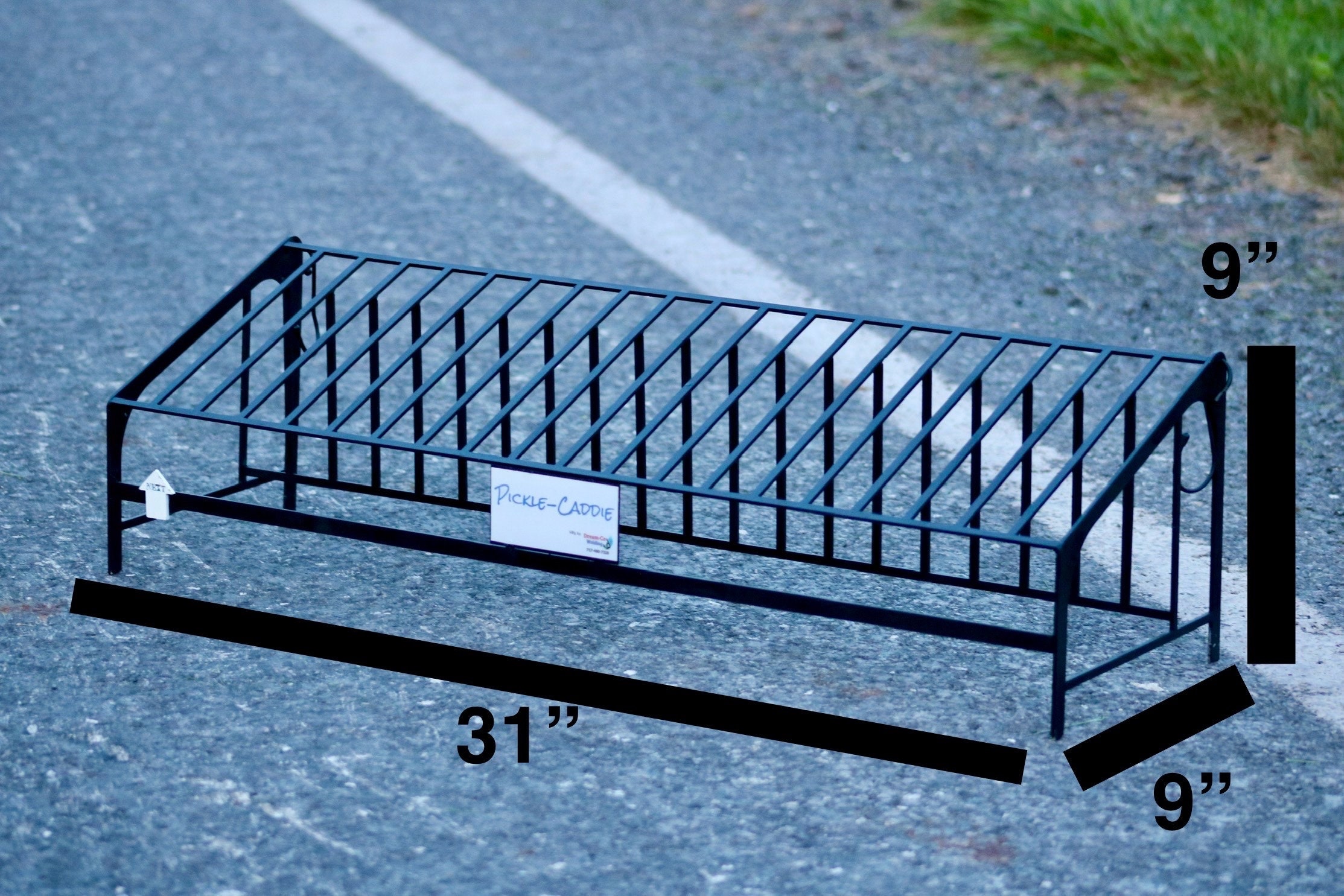 Pickleball Rack Rotator Next up Pickle-caddie Dream-co Paddle and Ball ...