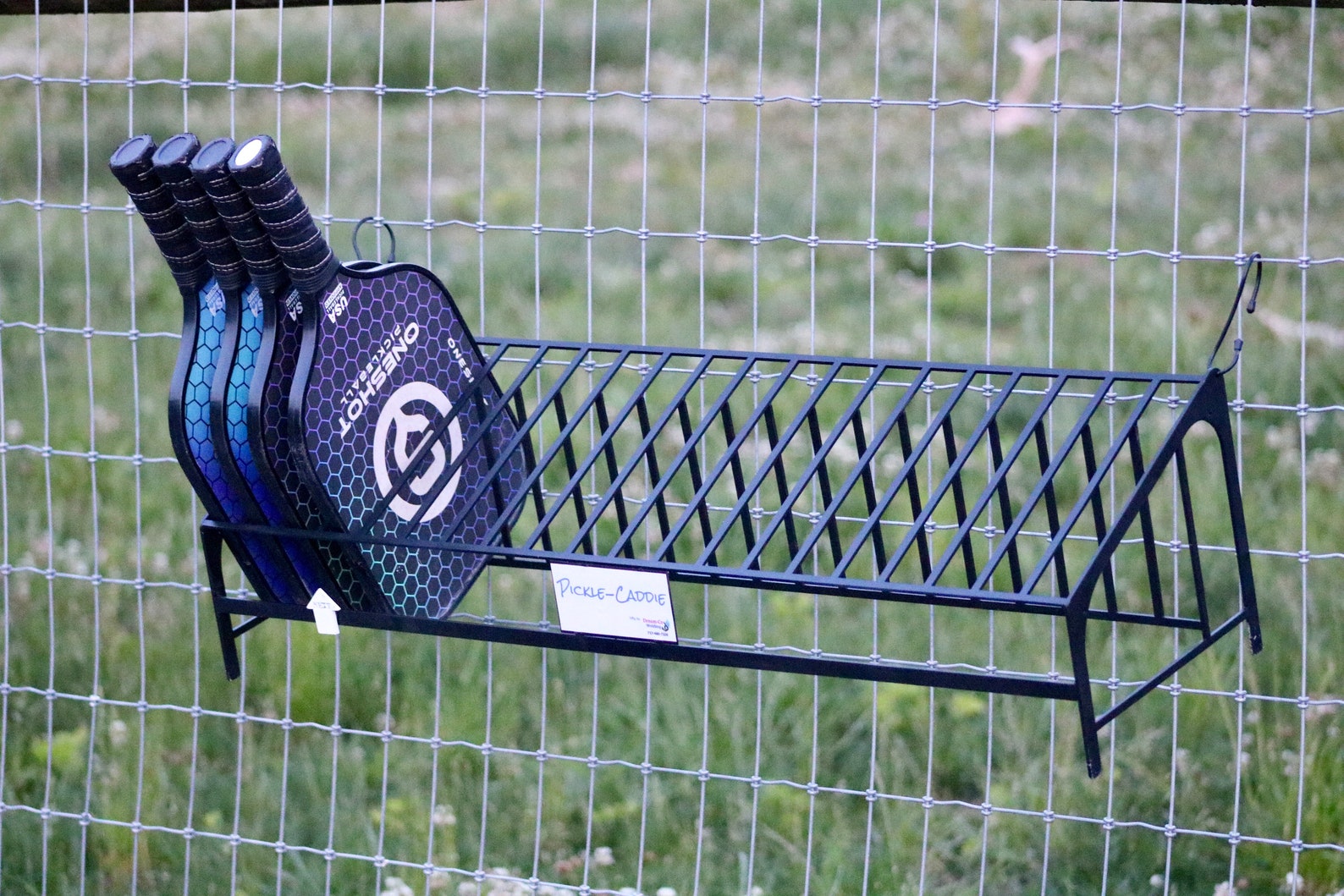 Pickleball Rack Rotator Next up Pickle-caddie Dream-co Paddle and Ball ...