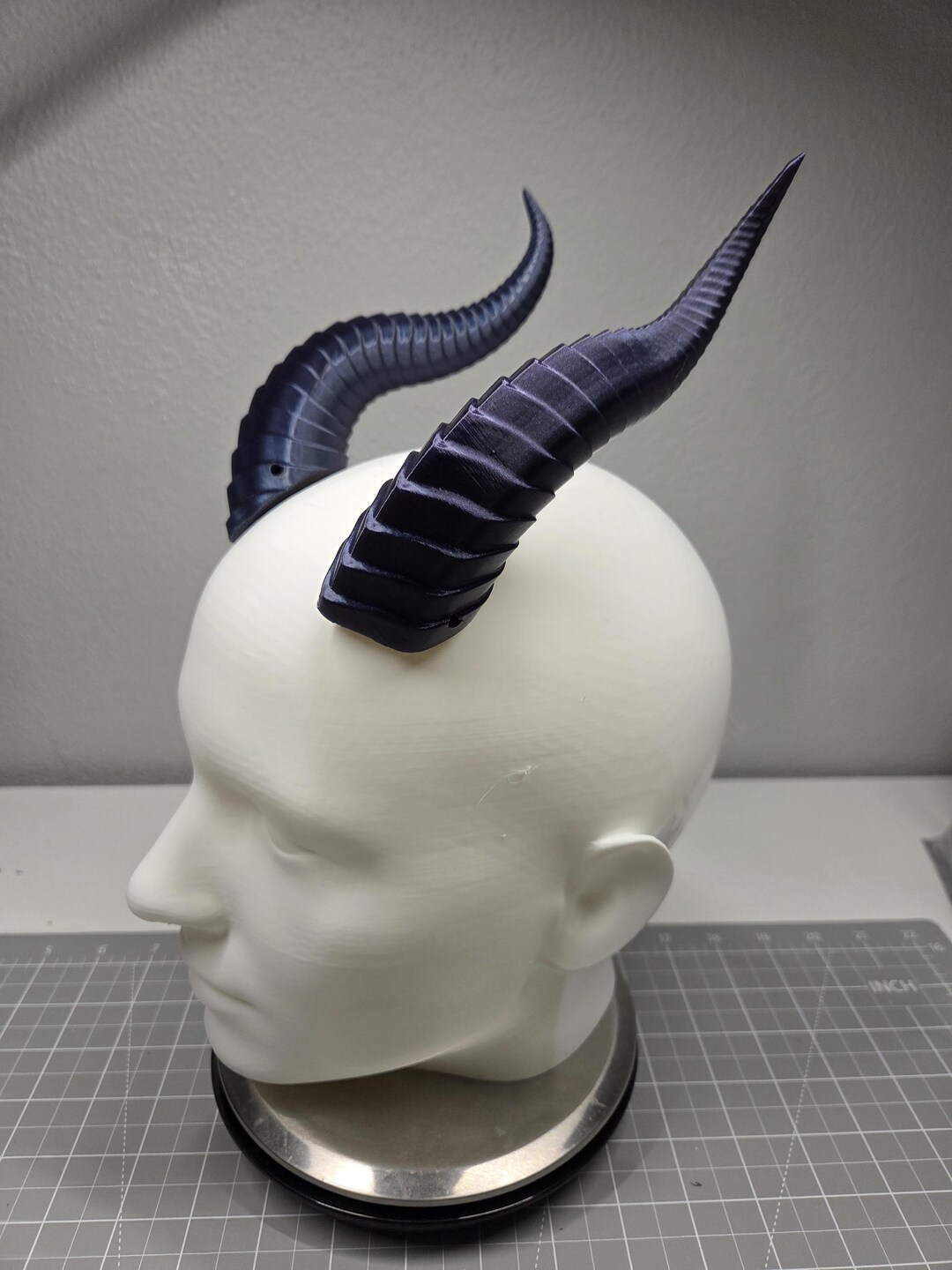 Dragon Horns – 3D Printed - Lightweight Fantasy Costume Prop for ...