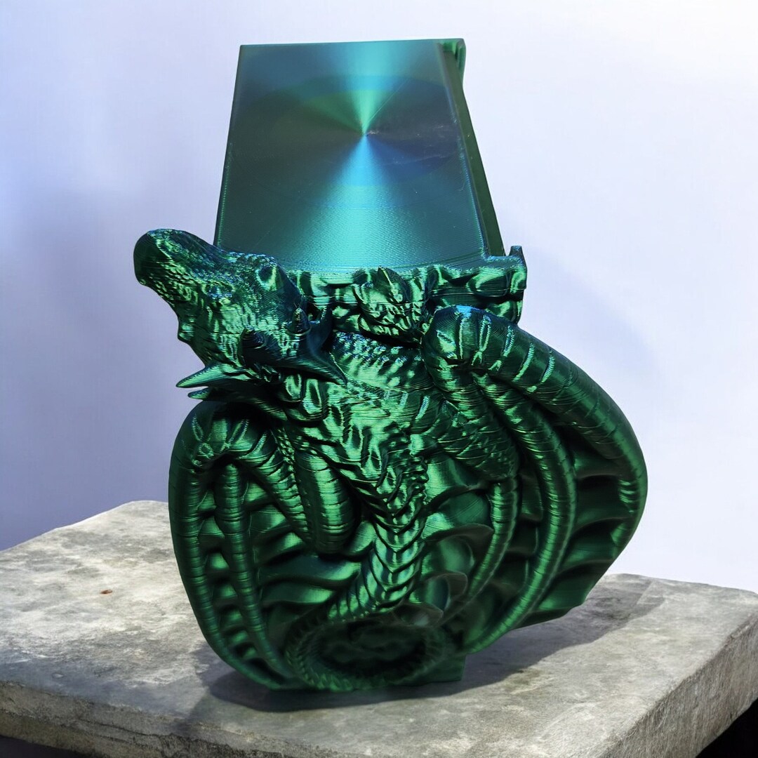 Dragon Book Nook 3D Printed Design by Kekreations Art 3D - Etsy