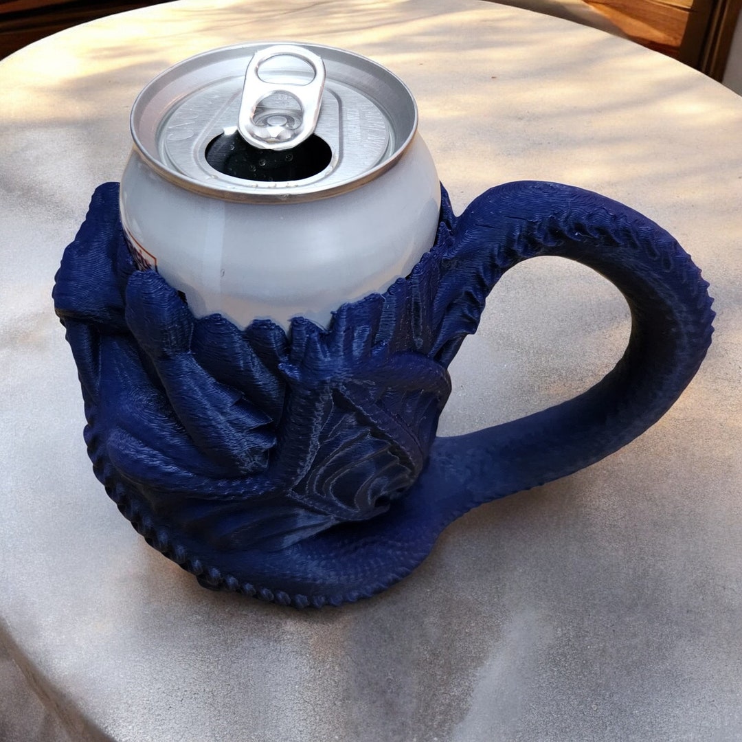 Dragon Can Holder 3D Printed Design by Kekreations Art 3D - Etsy