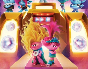 Trolls Valentine's Day Cards, Kids Classroom Valentines, Printable ...