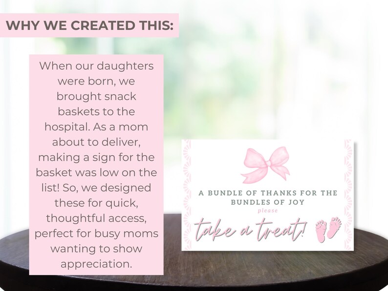 Labor, Delivery & Postpartum Team Thank You Sign – Digital Download - Etsy