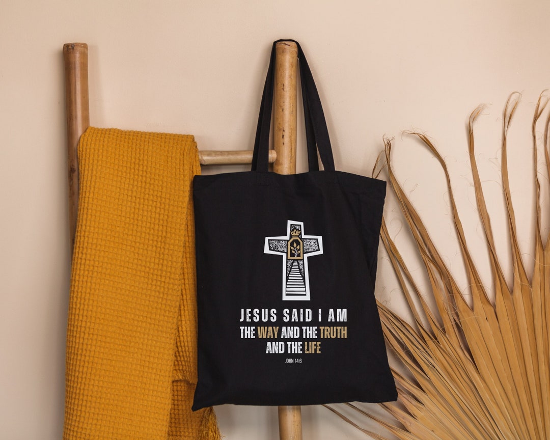 Bible Verse Bag, Scripture Tote Bag, Christian Gift, Religious Tote Bag ...
