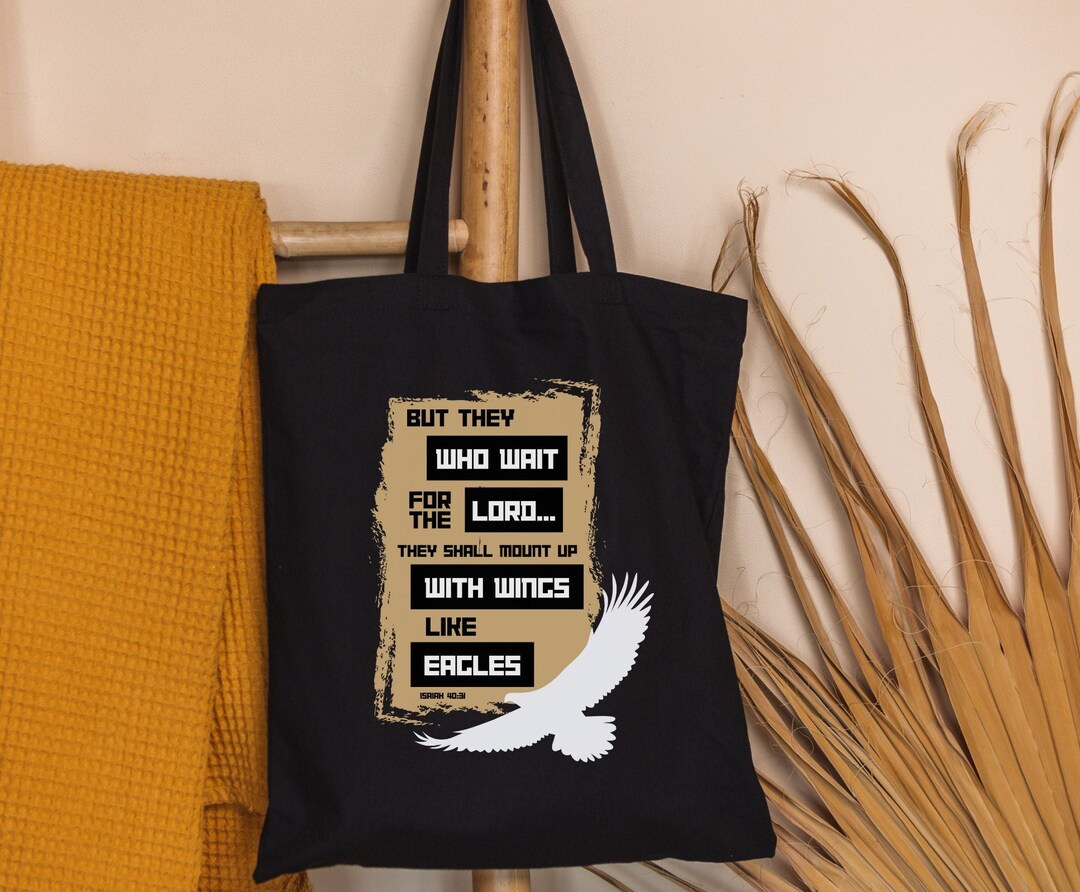 Bible Verse Bag, Scripture Tote Bag, Christian Gift, Religious Tote Bag ...
