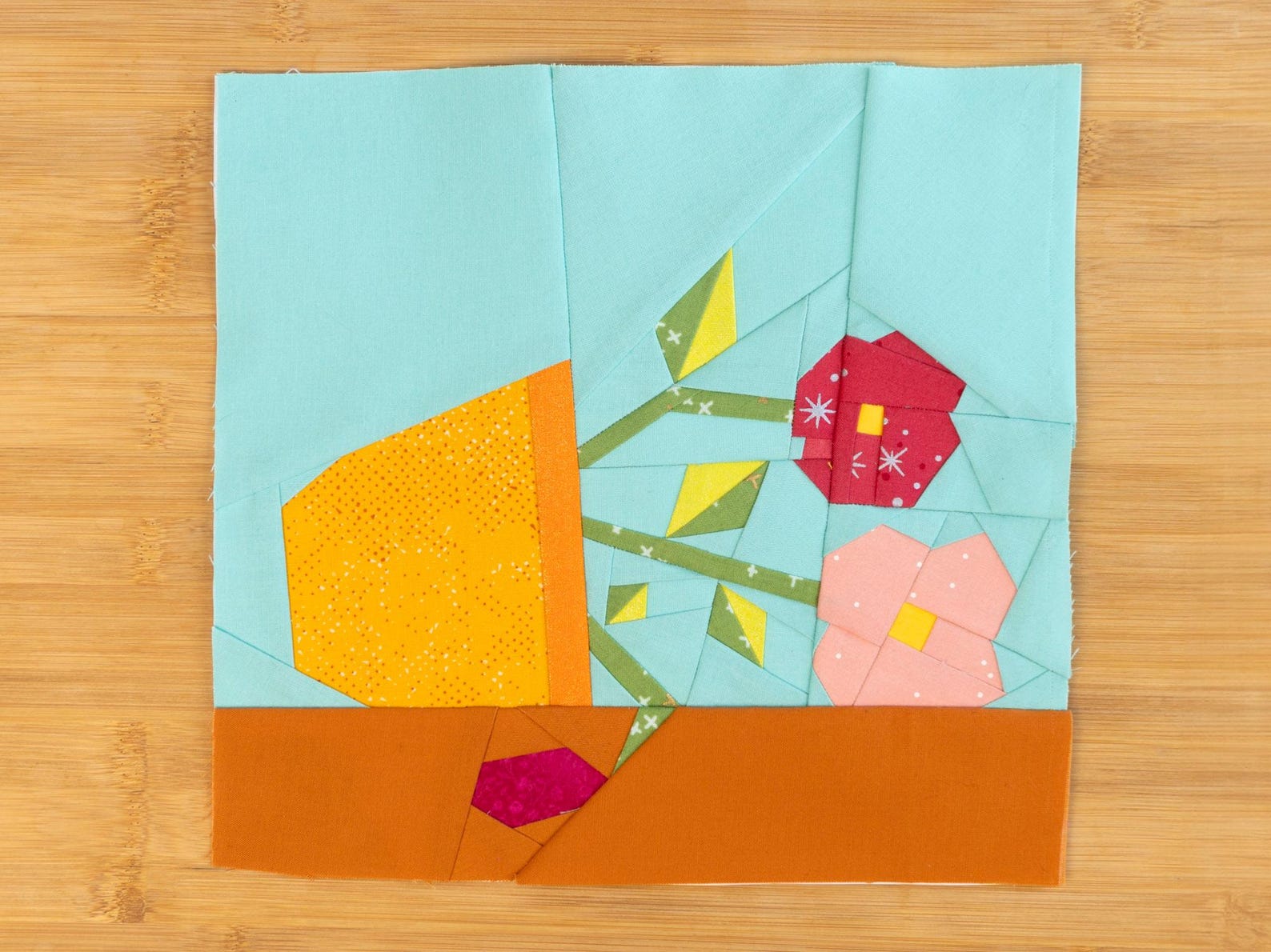 Kitty Bumble Quilt Block Pattern Set of 2 Foundation Paper Piece FPP ...