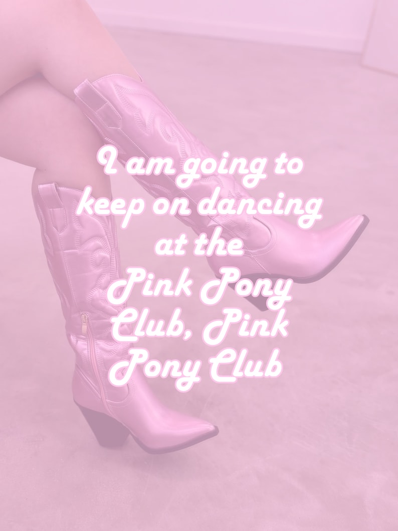 Pink Pony Club Poster - Etsy