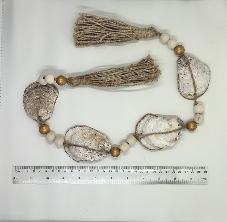 Oyster Shell Magnolia Garland - Etsy