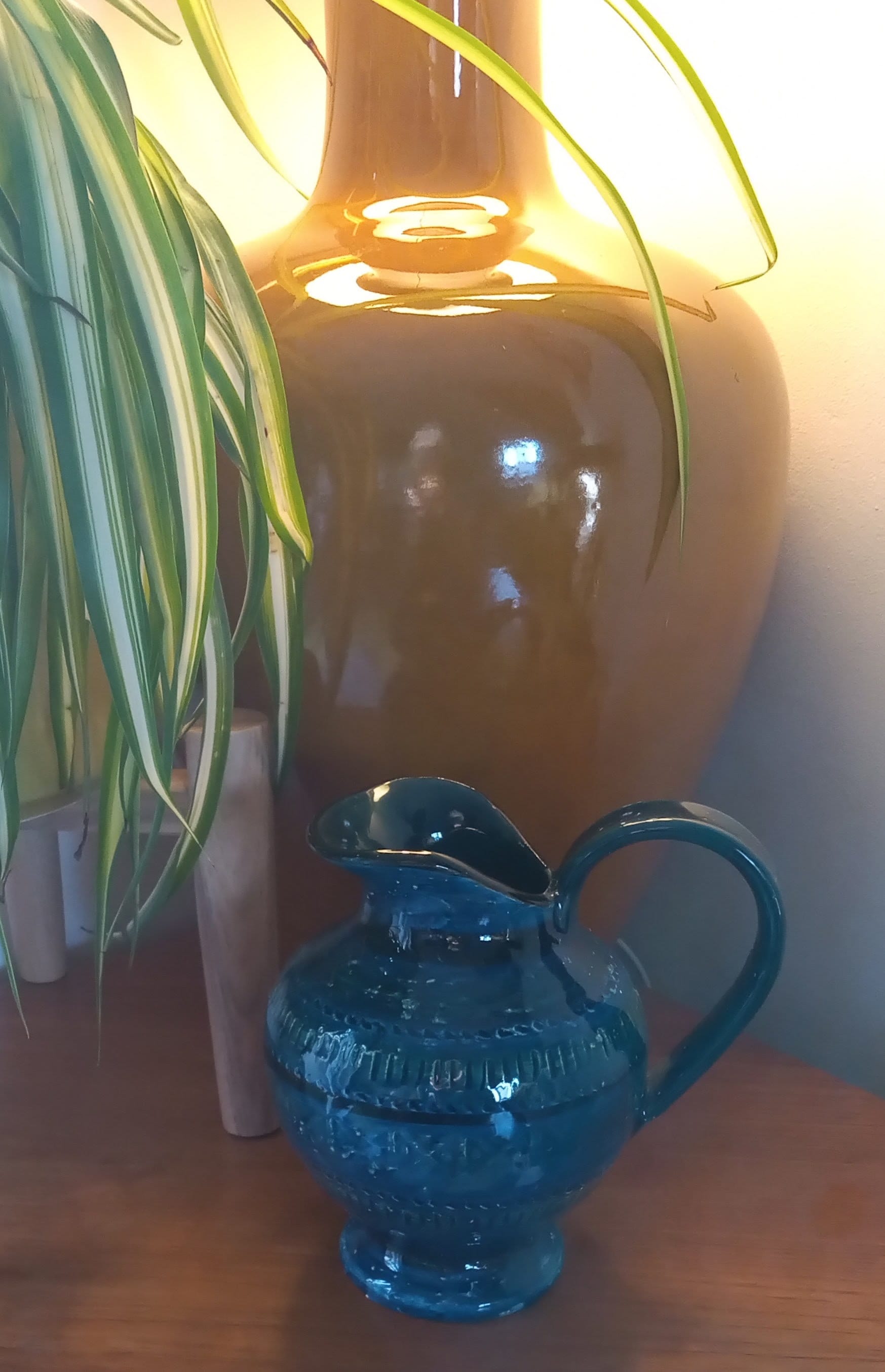 1960s Turquoise Bitossi Jug Designed by Aldo Londi - Etsy