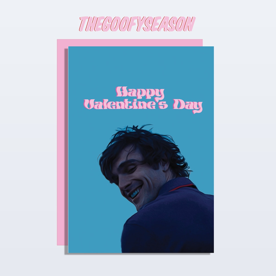 SALTBURN FELIX Jacob Elordi Valentines Day Card | Instant Digital ...