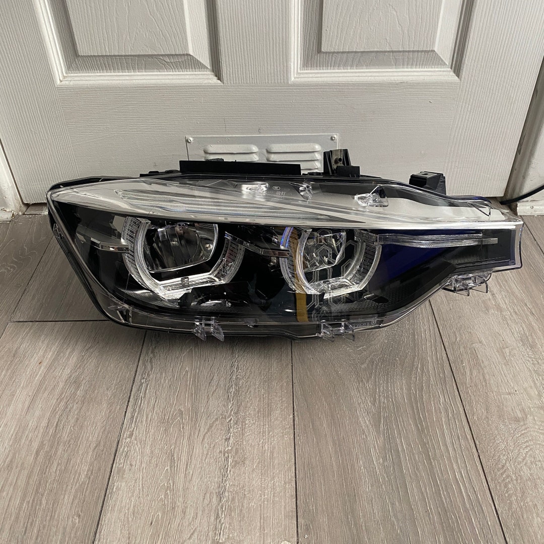 GENUINE BMW F30 F31 LED Shadow Edition Headlights Driver Side 7492618 ...