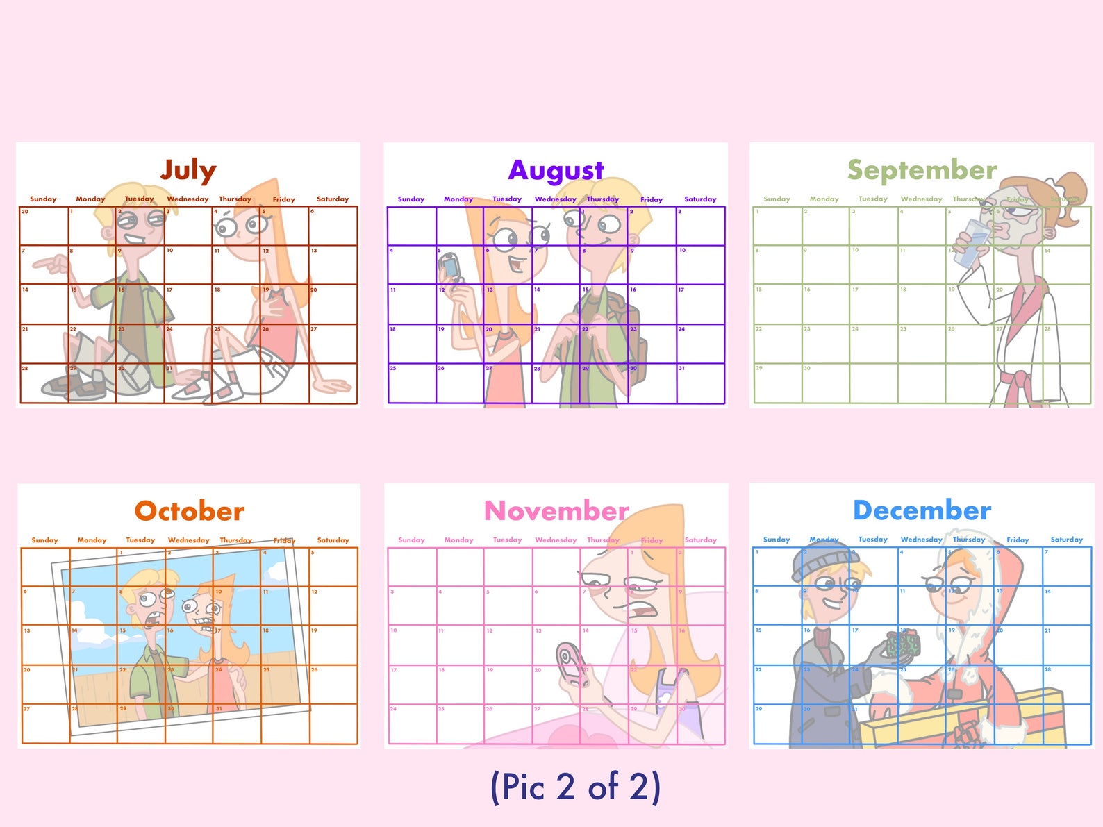 2024 Printable Calendar Candace and Jeremy, Printable Calendars ...