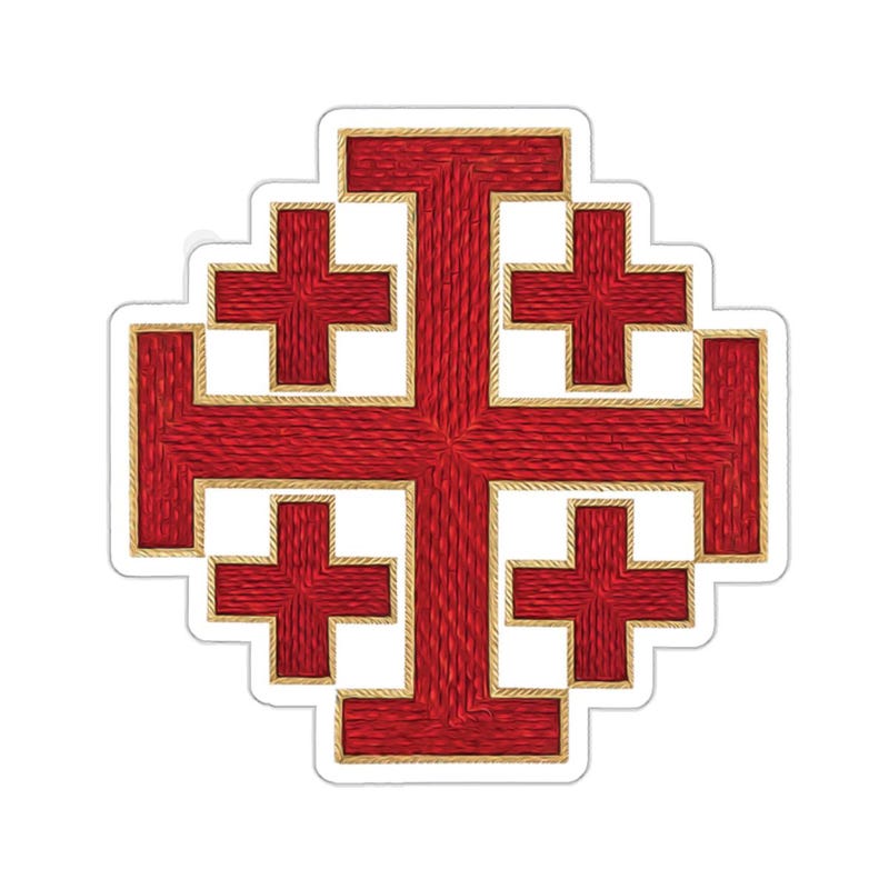 Jerusalem Gold Cross - Etsy