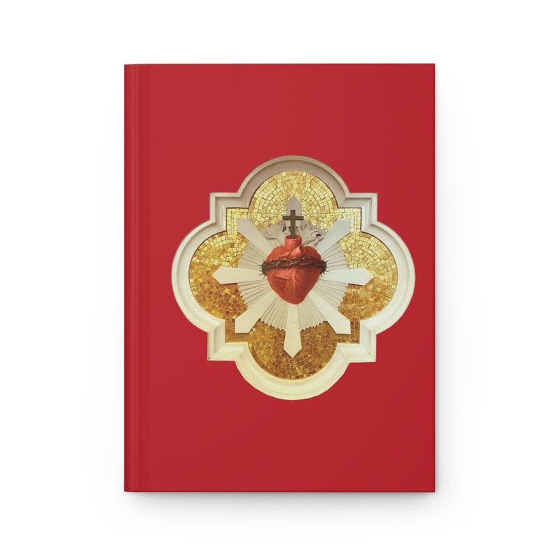 Hardcover Notebook of the Most Sacred Heart of Jesus, Devotional ...