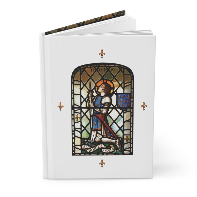 Catholic Hardcover of Saint Joan of Arc Journal, Devotional Diary ...