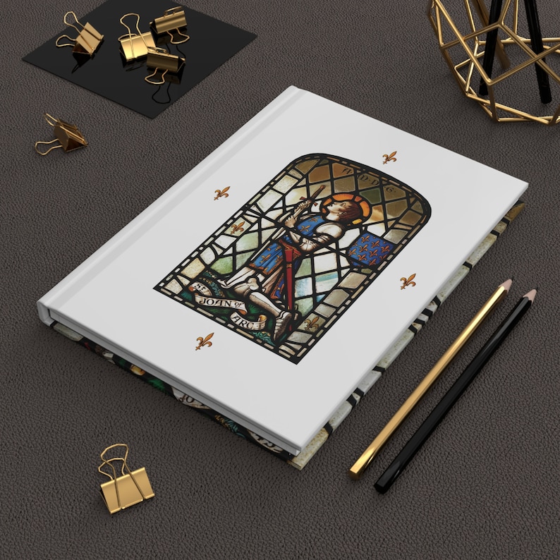 Catholic Hardcover of Saint Joan of Arc Journal, Devotional Diary ...