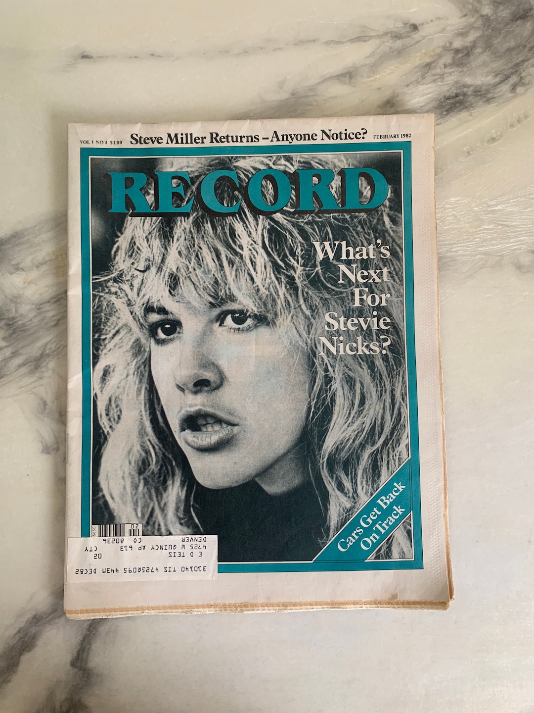 Vintage Record Magazine February 1982 Vol. 1 No. 4 What's Next for ...