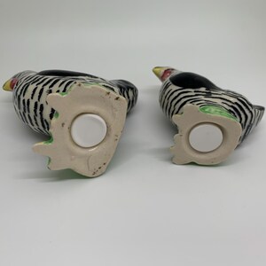 Vintage Blue Ridge Pottery Rooster and Hen Salt and Pepper Shakers ...