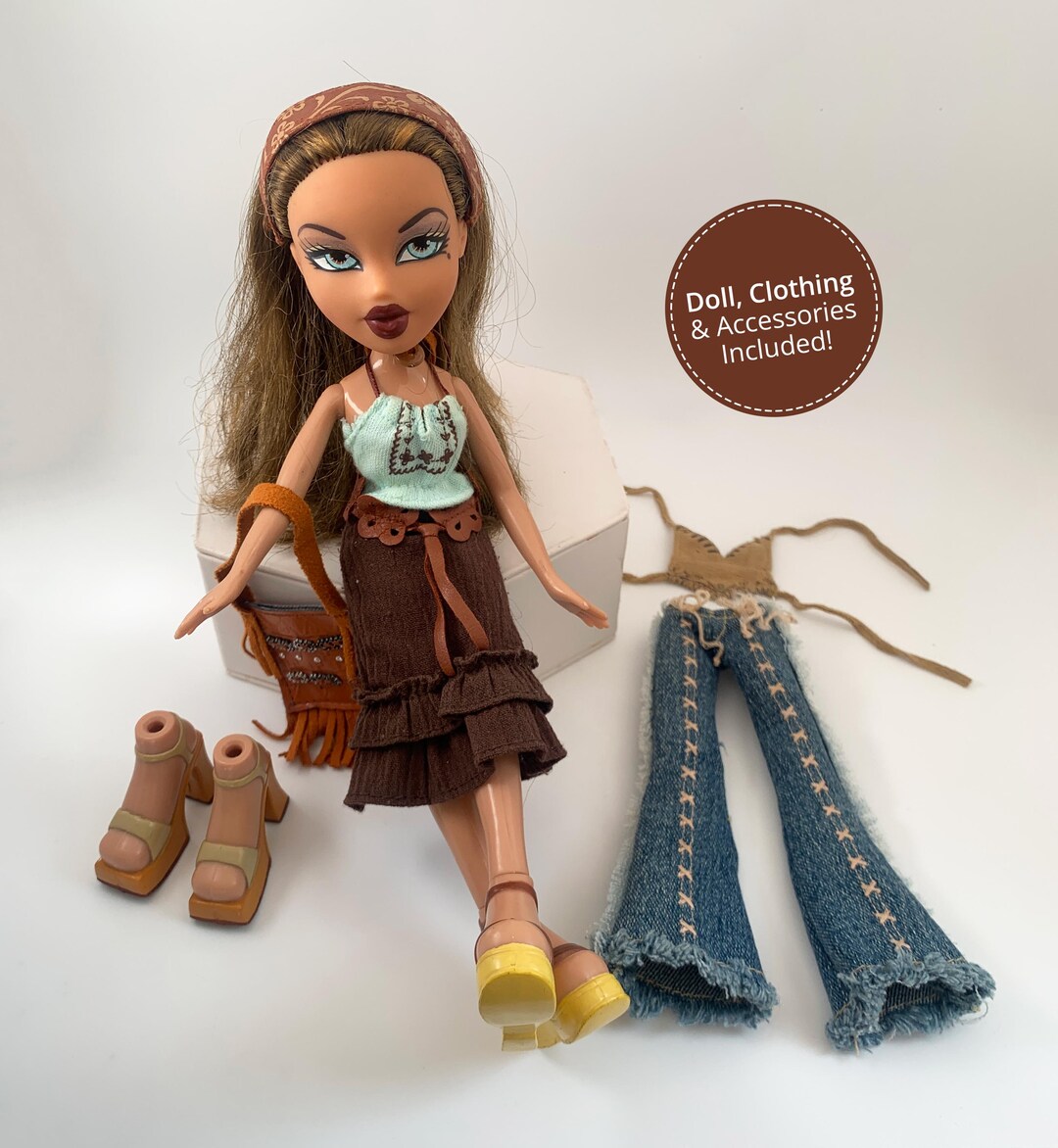 Vintage 2003 Yasmin Bratz Strut It! Doll With Original Accessories and ...