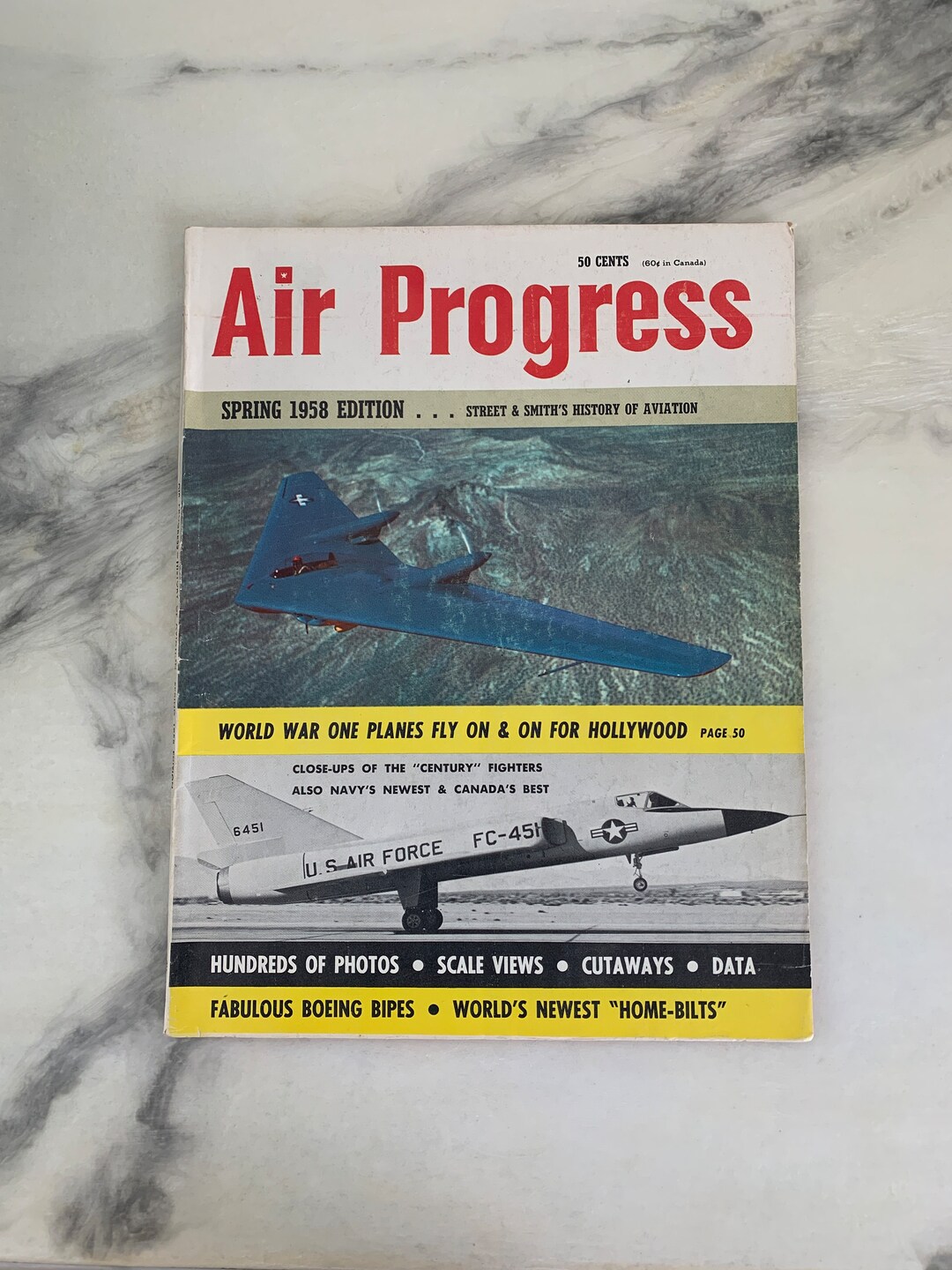 Air Progress Magazine Spring 1958 Edition, Street & Smith's History of ...