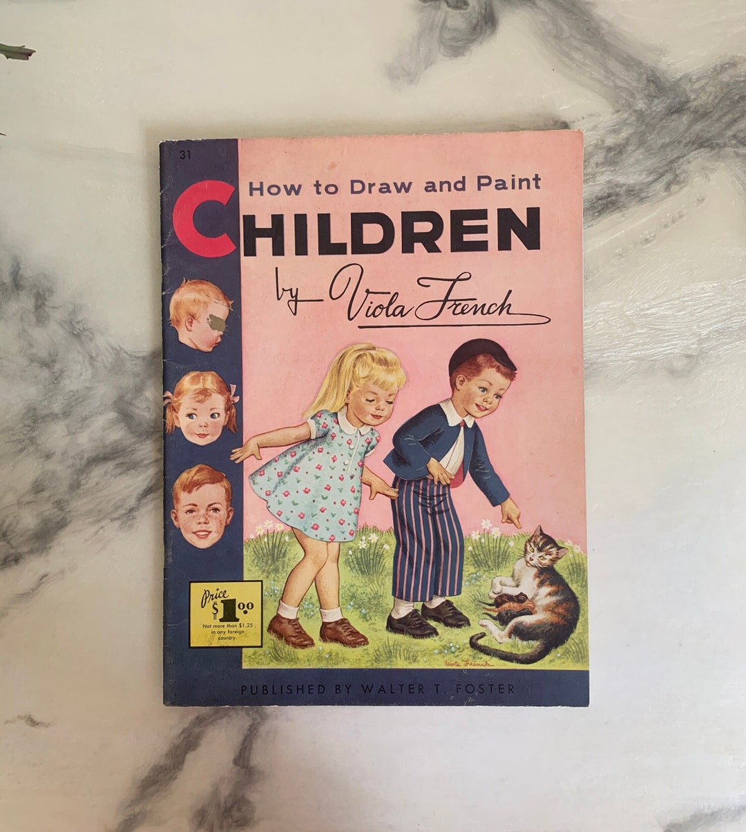 Vintage How to Draw and Paint Children by Viola French, A Walter T ...