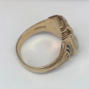 Vintage Josten 10K Gold High School Class of 1959 Ring Gift for Him ...