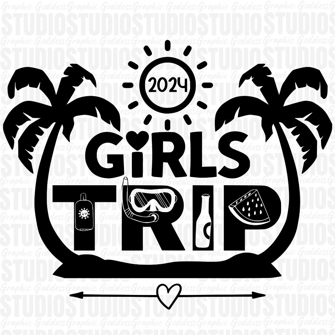 Girls Trip SVG | Girls Trip 2024 | Vacation SVG | Girls Trip ...
