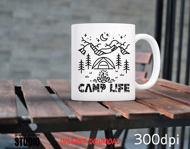Camping SVG | Camp Life SVG | Adventure SVG | Camp Sign Design | Cut ...