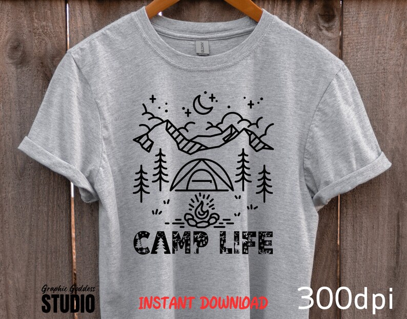 Camping SVG | Camp Life SVG | Adventure SVG | Camp Sign Design | Cut ...