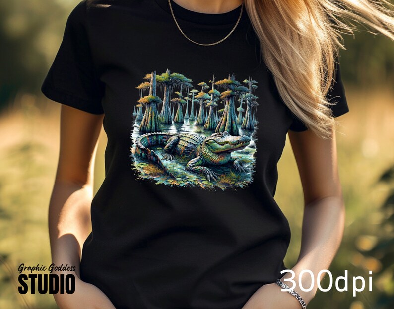 Louisiana Swamp Alligator PNG: Southern Design (digital Download) - Etsy