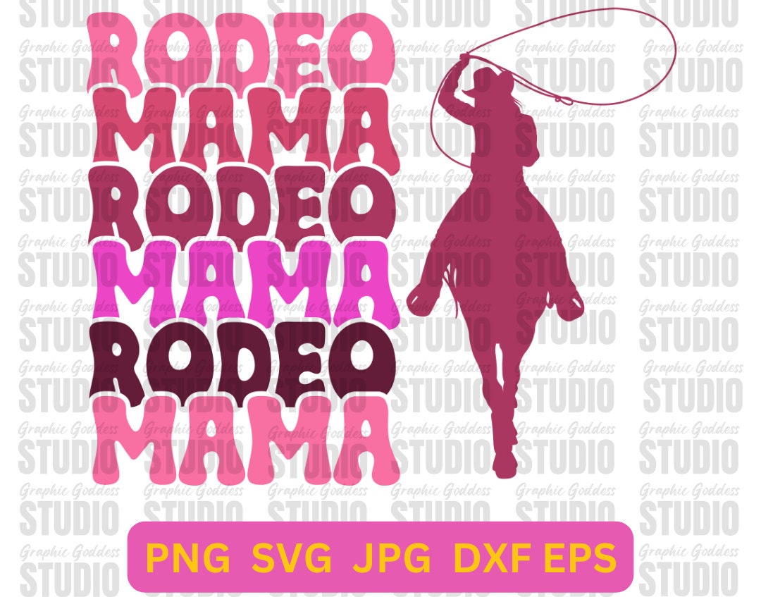 Rodeo Mama PNG Sublimation |rodeo Mama Shirt Sublimation and SVG Design ...