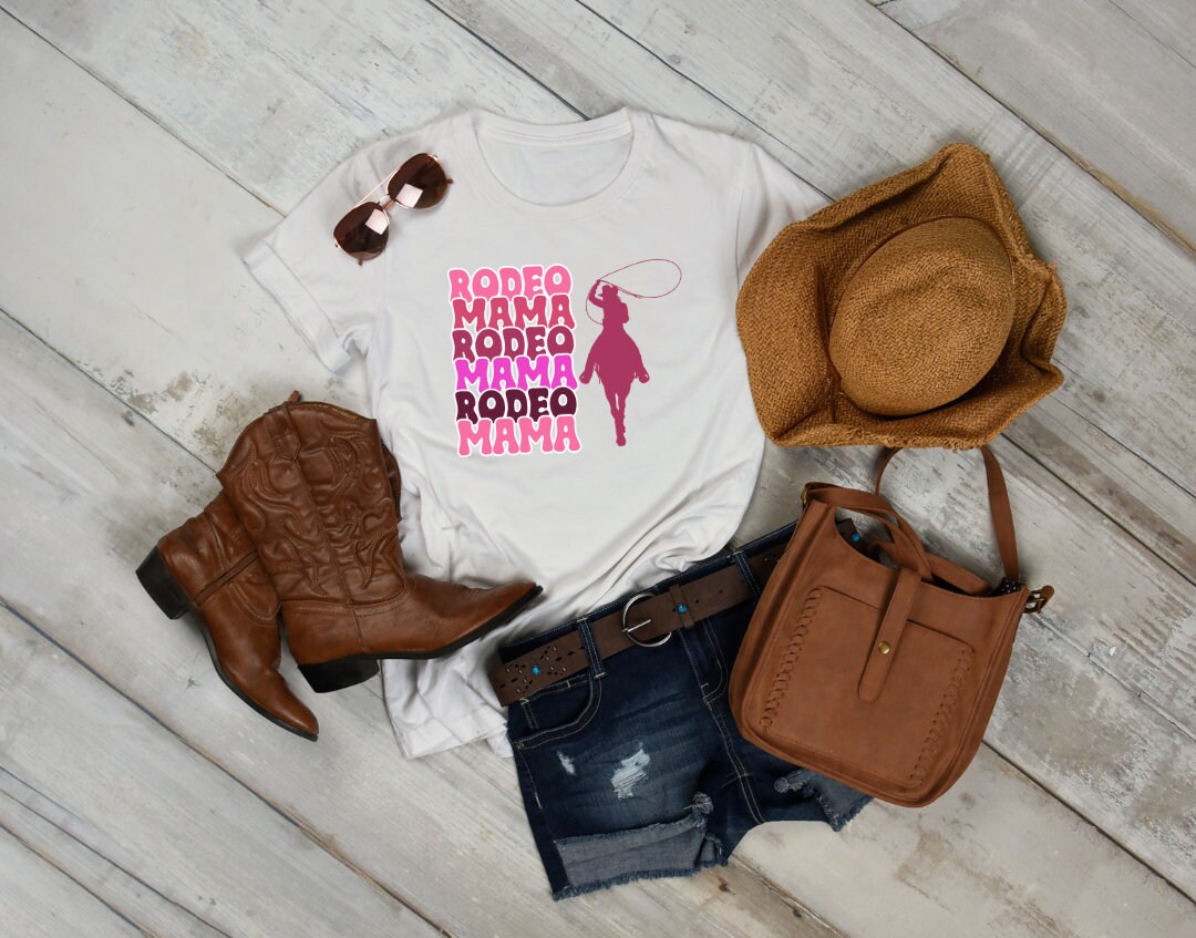 Rodeo Mama SVG PNG: Shirt Design, Cricut, Sublimation (digital Download ...