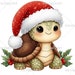 Cute Christmas Turtle PNG , Christmas Turtle PNG, Christmas PNG, Turtle ...