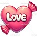 Valentine Candy Heart PNG, Valentine PNG, Candy Heart PNG, Valentine ...
