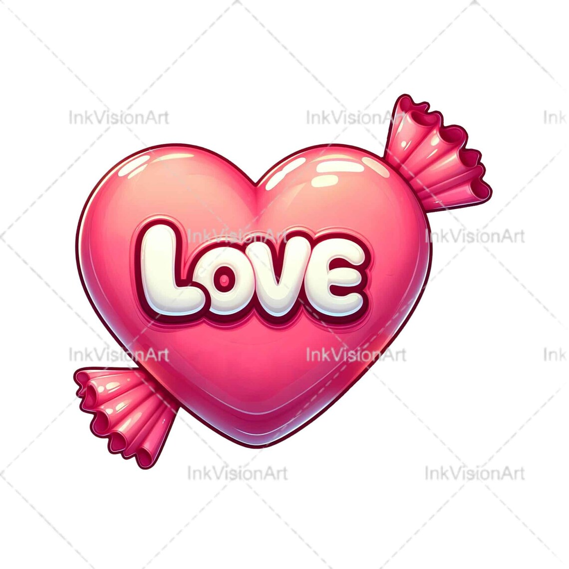 Valentine Candy Heart PNG, Valentine PNG, Candy Heart PNG, Valentine ...