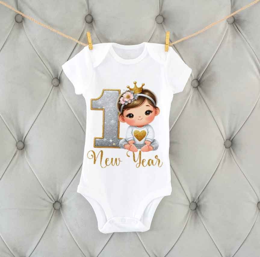 Baby's First New Year PNG, Baby's 1st New Year PNG, My 1st New Year PNG ...