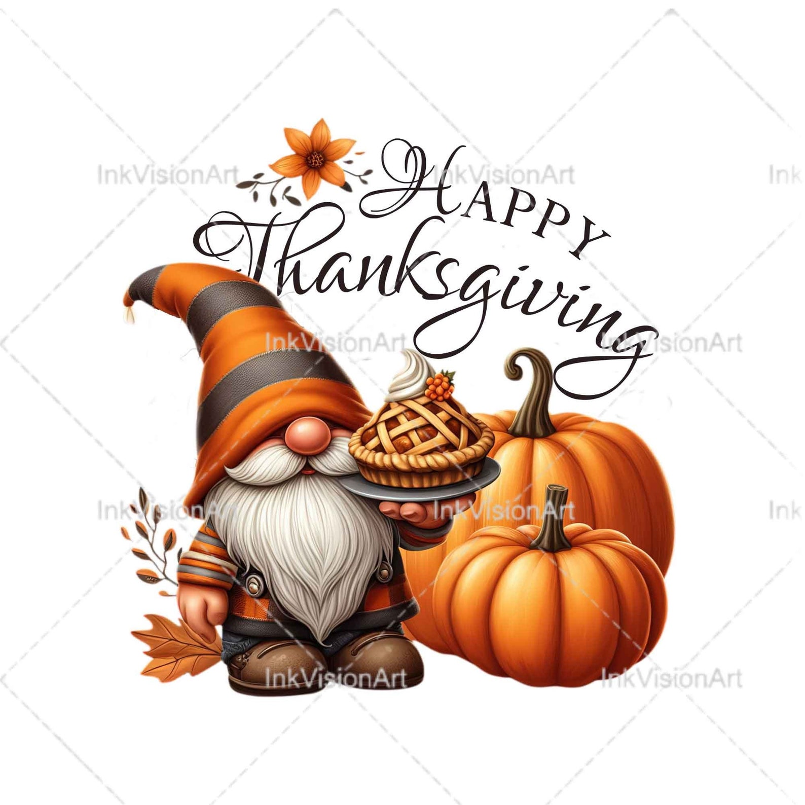 Thanksgiving Gnome PNG, Fall Gnome PNG, Gnome PNG, Gnome Decor Png ...