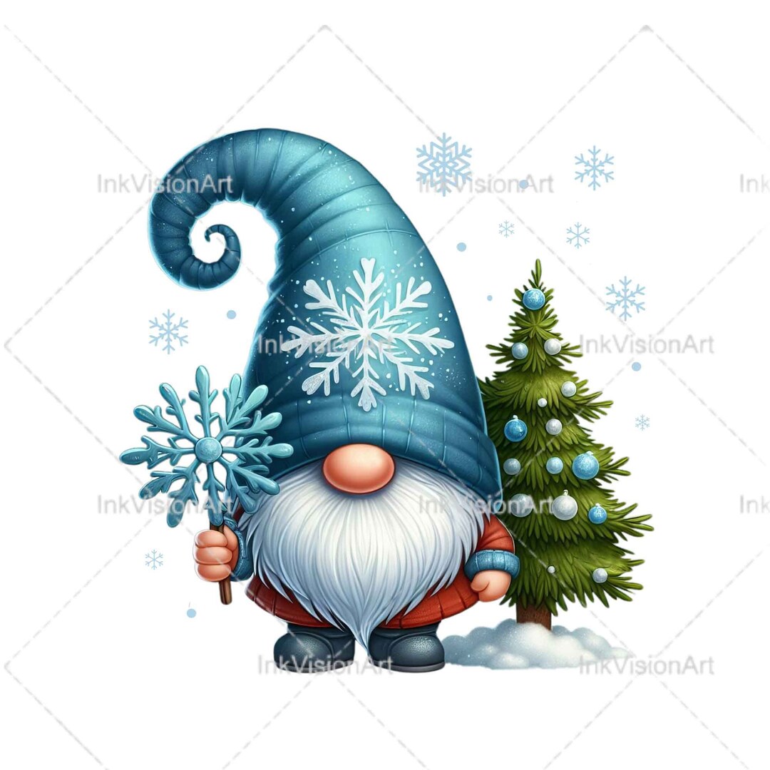 Christmas Gnome PNG, Winter Gnome PNG, Gnome PNG, Gnome Decor Png ...