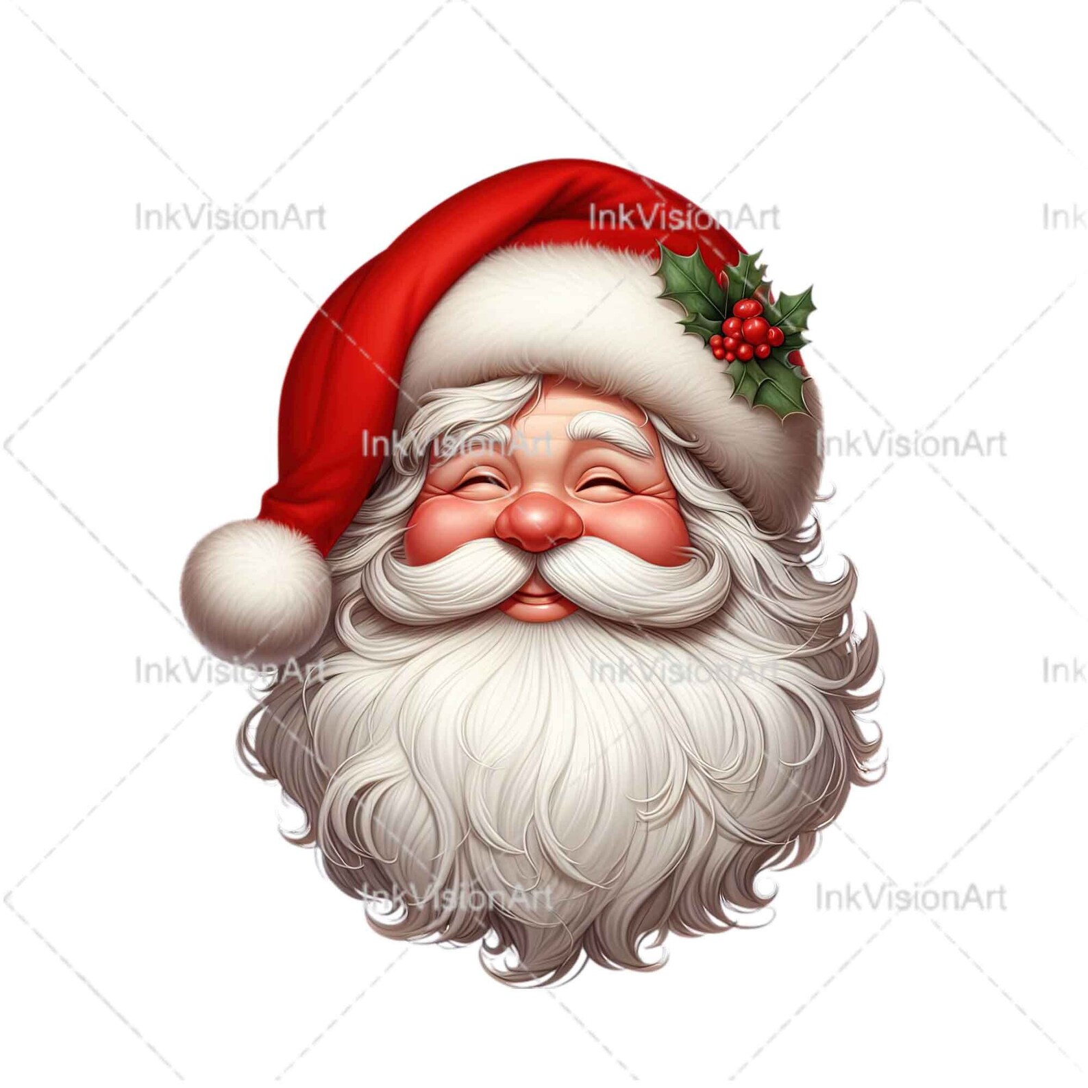Santa PNG, Christmas Santa PNG, Christmas PNG, Santa Decor Png, Santa ...